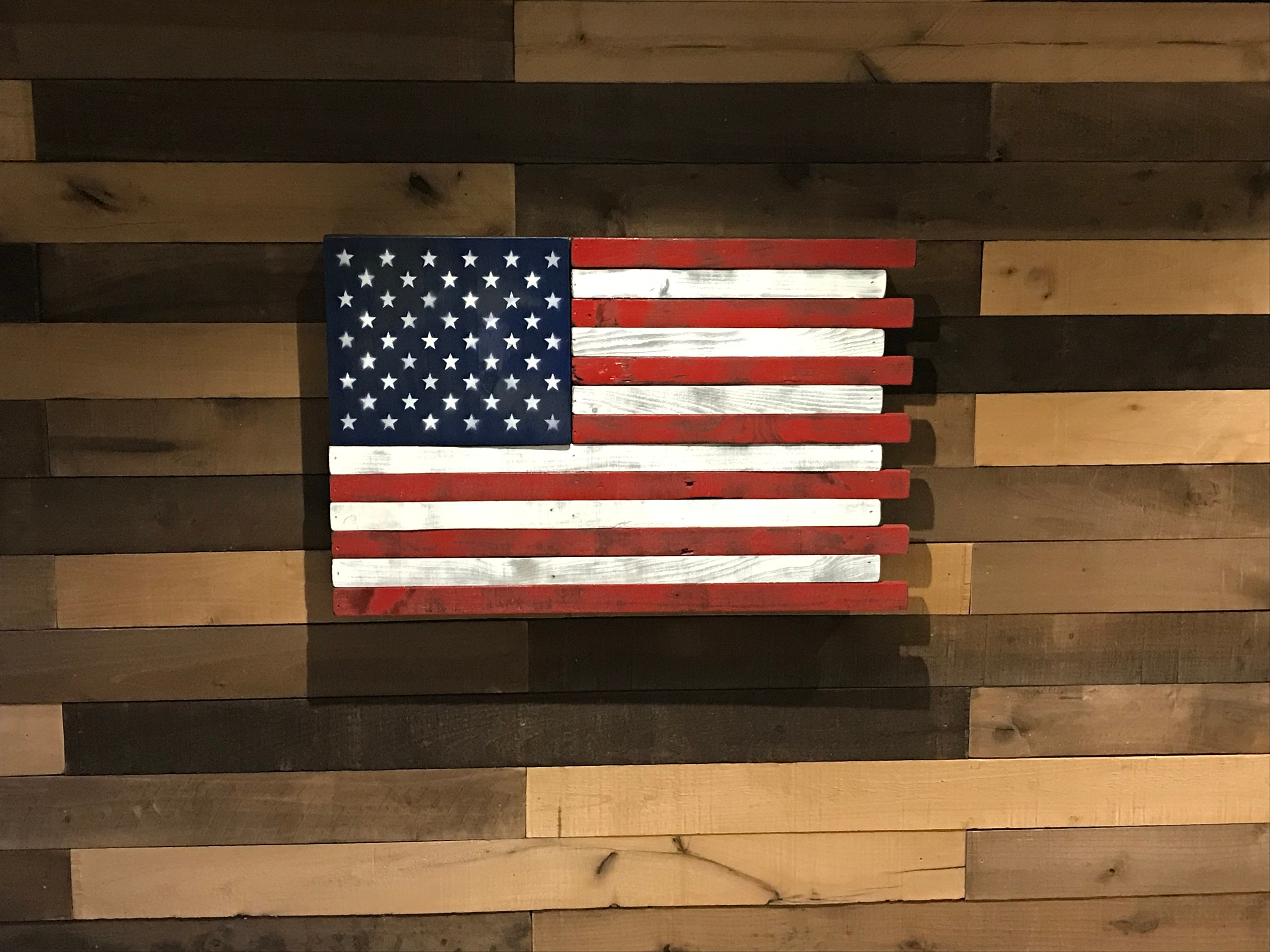 Concealed Compartment Home Defense American Flag | Etsy