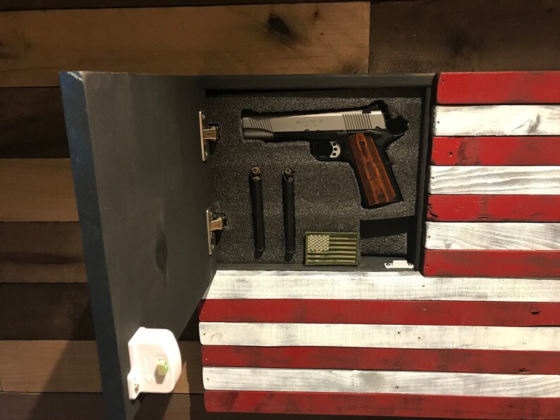 Concealed Compartment Home Defense American Flag - Etsy