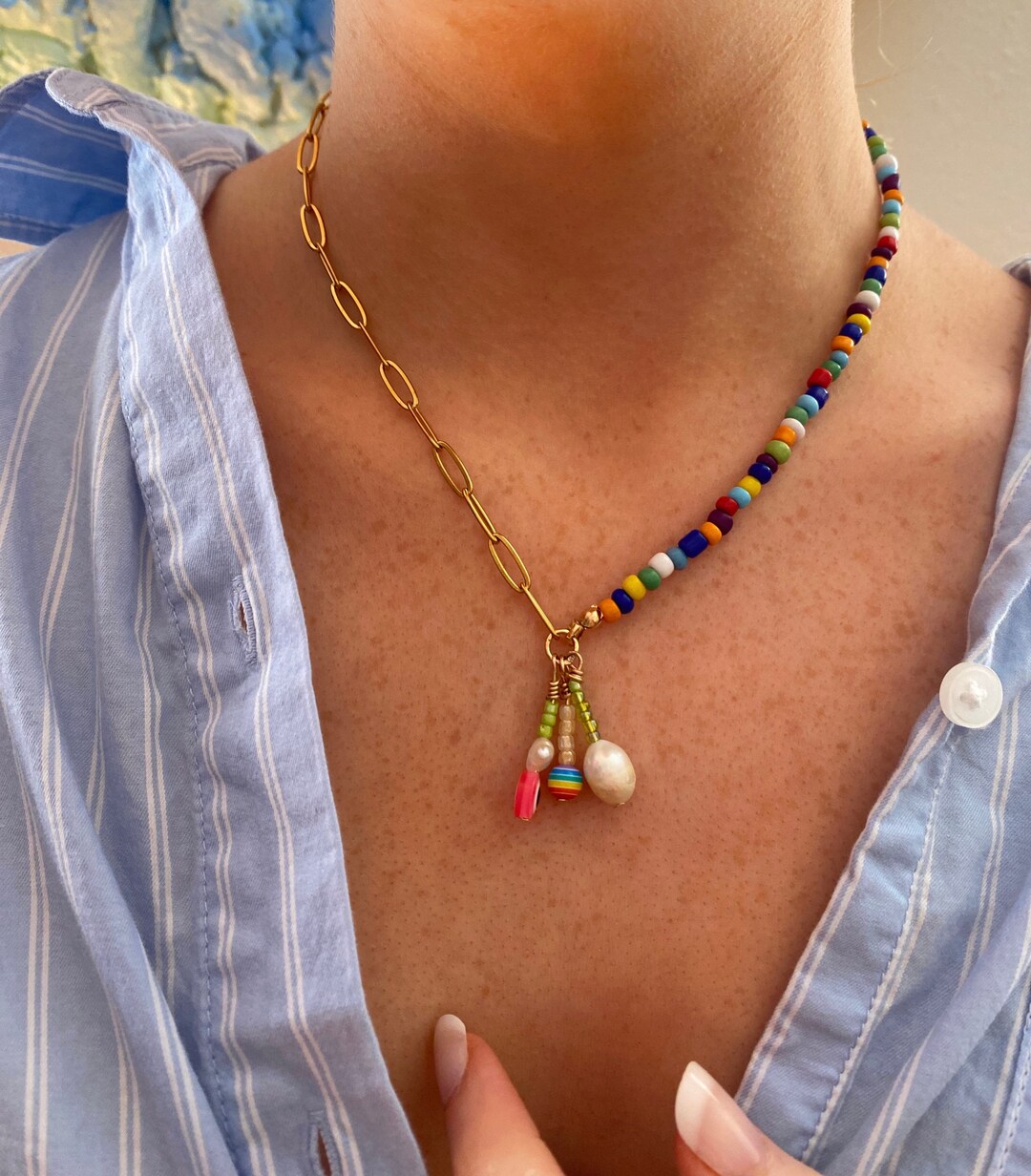Eva Necklace - Etsy