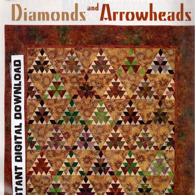 Arrowhead Quilt Pattern - Etsy