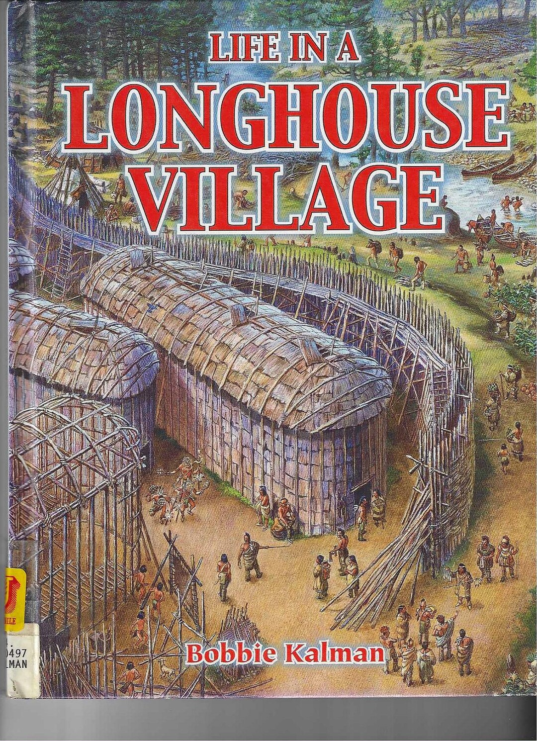 Life in a Longhouse, Native Nations of North America, Hardcover ...