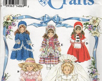 Simplicity Crafts Pattern 8766 Doll Clothes for 16 & 18 - Etsy