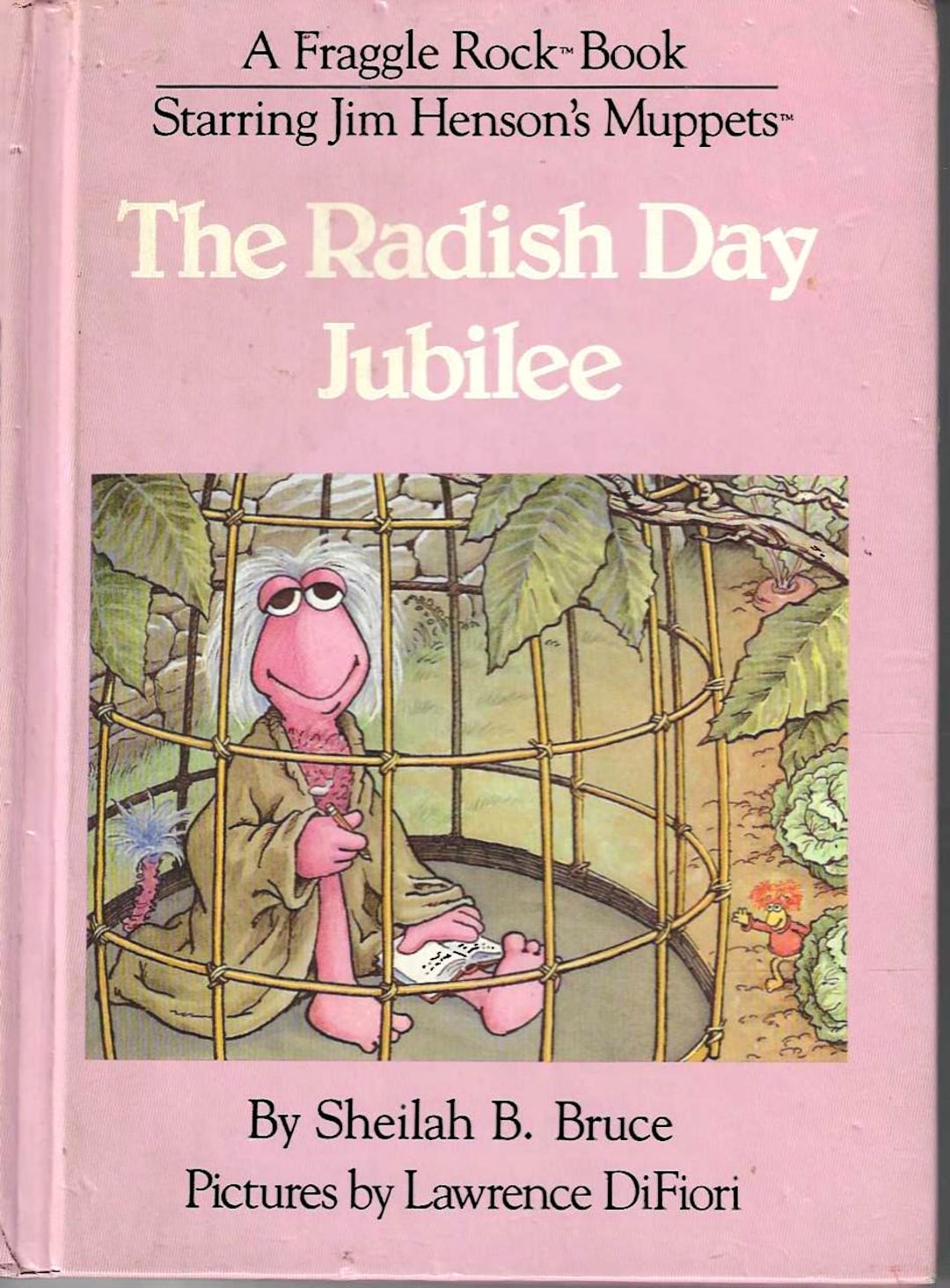 The Radish Jubilee, Fraggle Rock Book Jim Henson, Muppets, 1983 Saxon ...