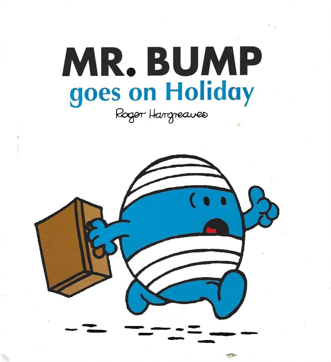NEW Book, 2014, Mr Men, Mr Bump, Goes on Holiday, Softcover, 8.5" by 9 ...