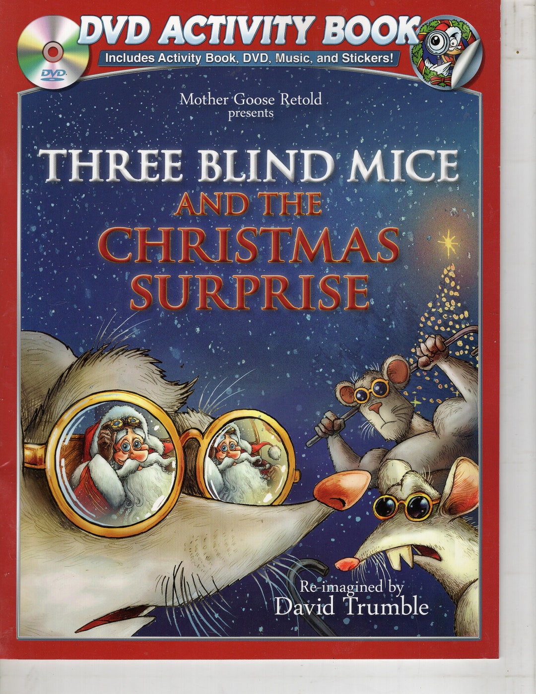 NEW Books, DVD Activity Book, DVD Plus Stickers, Three Blind Mice, and ...