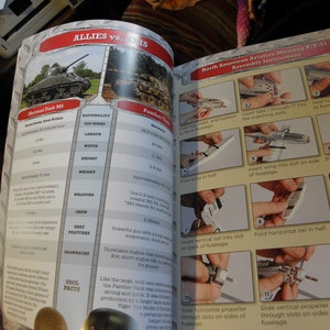 Scholastic 2013 WW2 Planes and Tanks Model Making, NEW Book, History ...