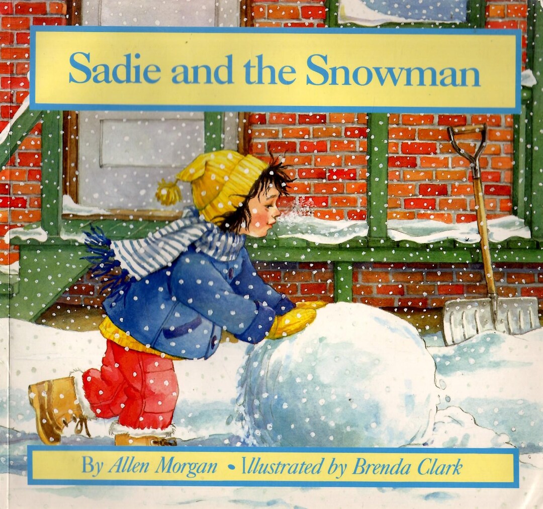 Vintage 1985, Sadie and the Snowman, A Morgan, Brenda Clark, Softcover ...
