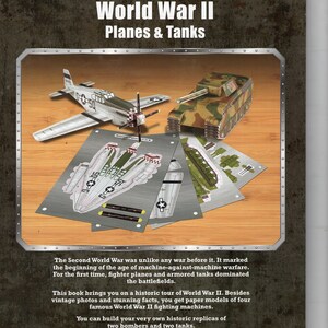 Scholastic 2013 WW2 Planes and Tanks Model Making, NEW Book, History ...