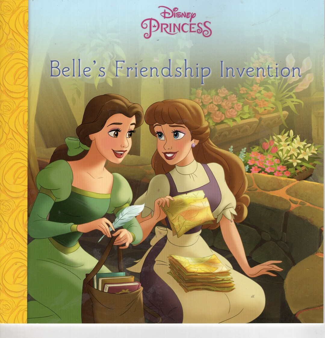 New Book, Disney, Belles Friendship Invention, Disney Princess, 2021 ...