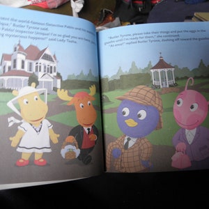 2007, the Backyardigans, the Mystery of the Jewelled Eggs, by Lara ...