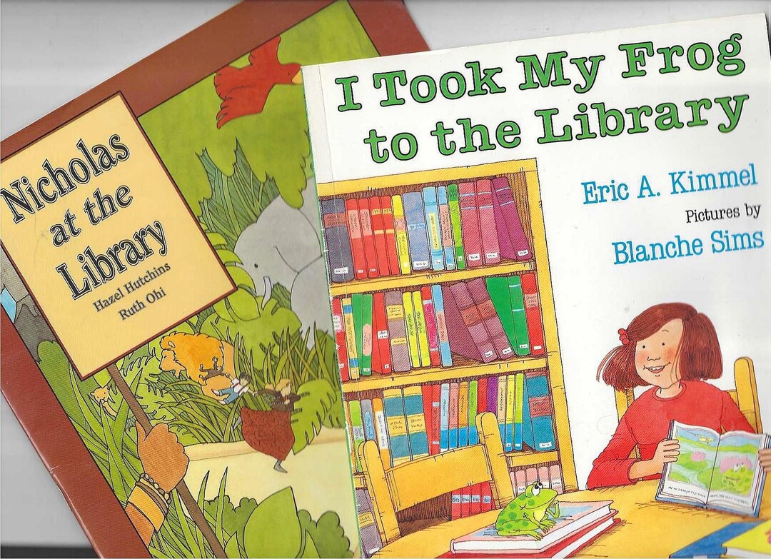 2 Books, New Copy of Nicholas at the Library, 1990 H Hutchins, R Ohi ...