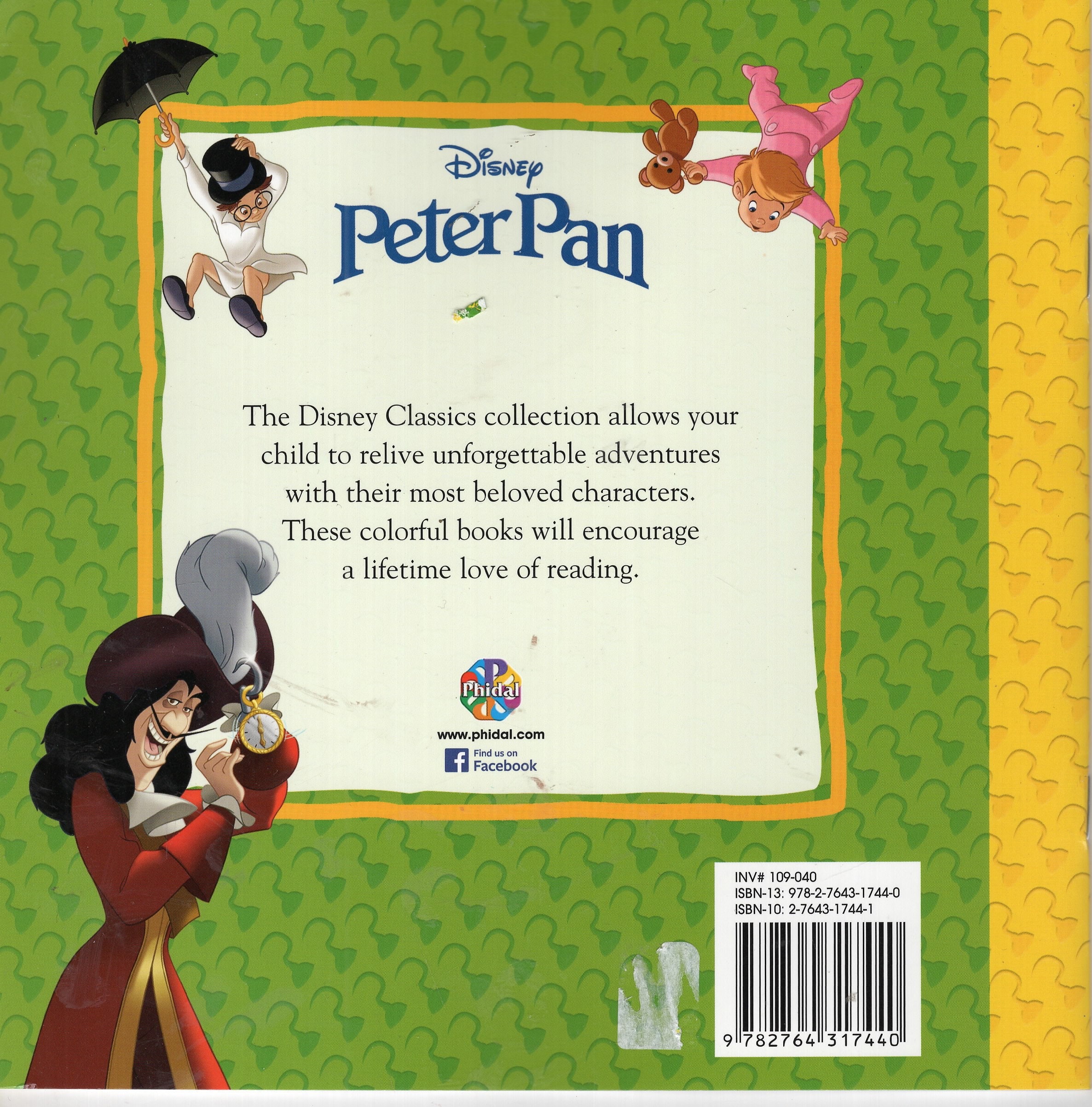 New Book, Disney, Peter Pan, 2021, ISBN 9782764317440, Inexpensive ...