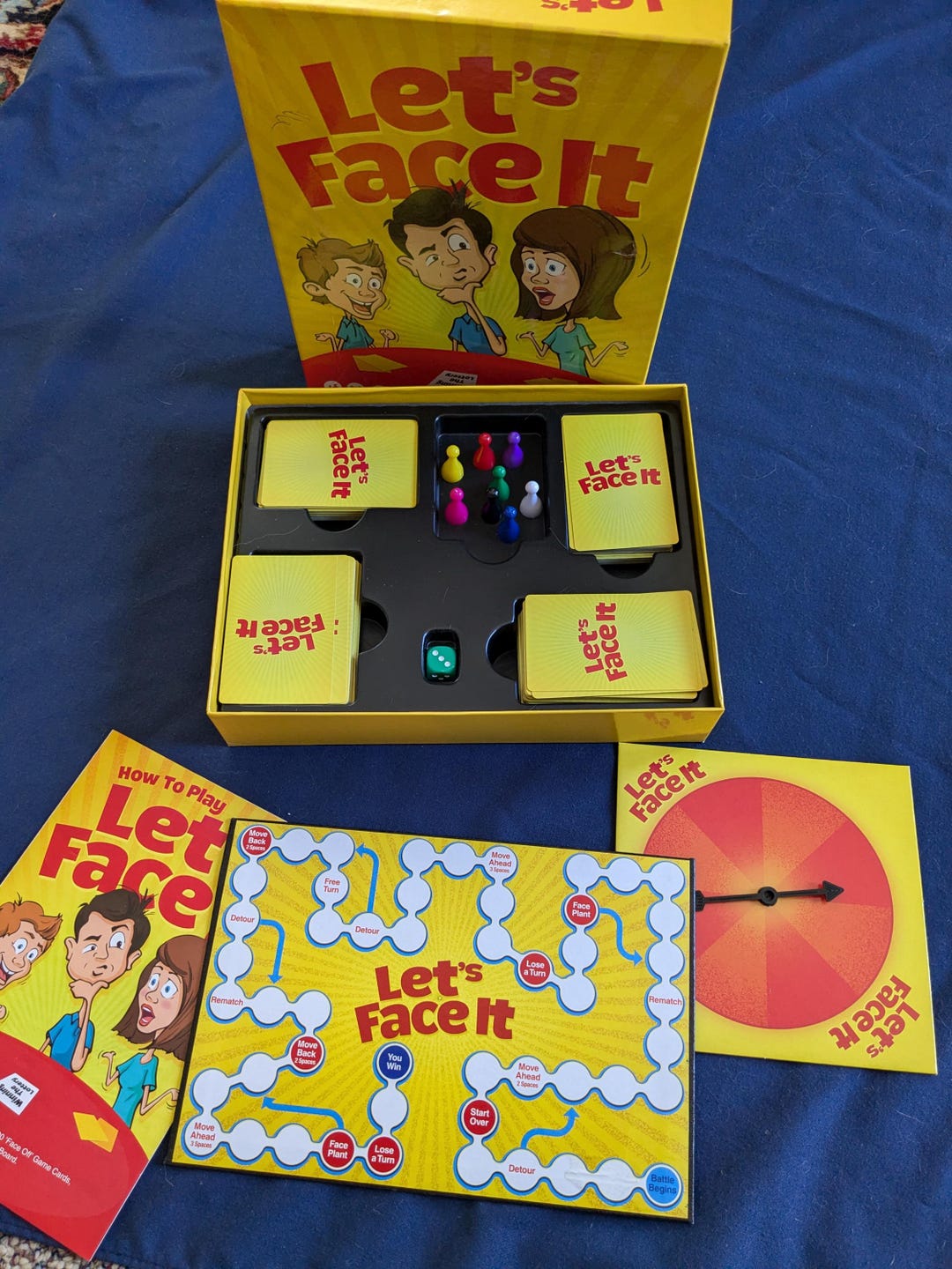 Lets Face It, Board Game, New Condition, Ages 3 to Adult, 3 to 8 ...