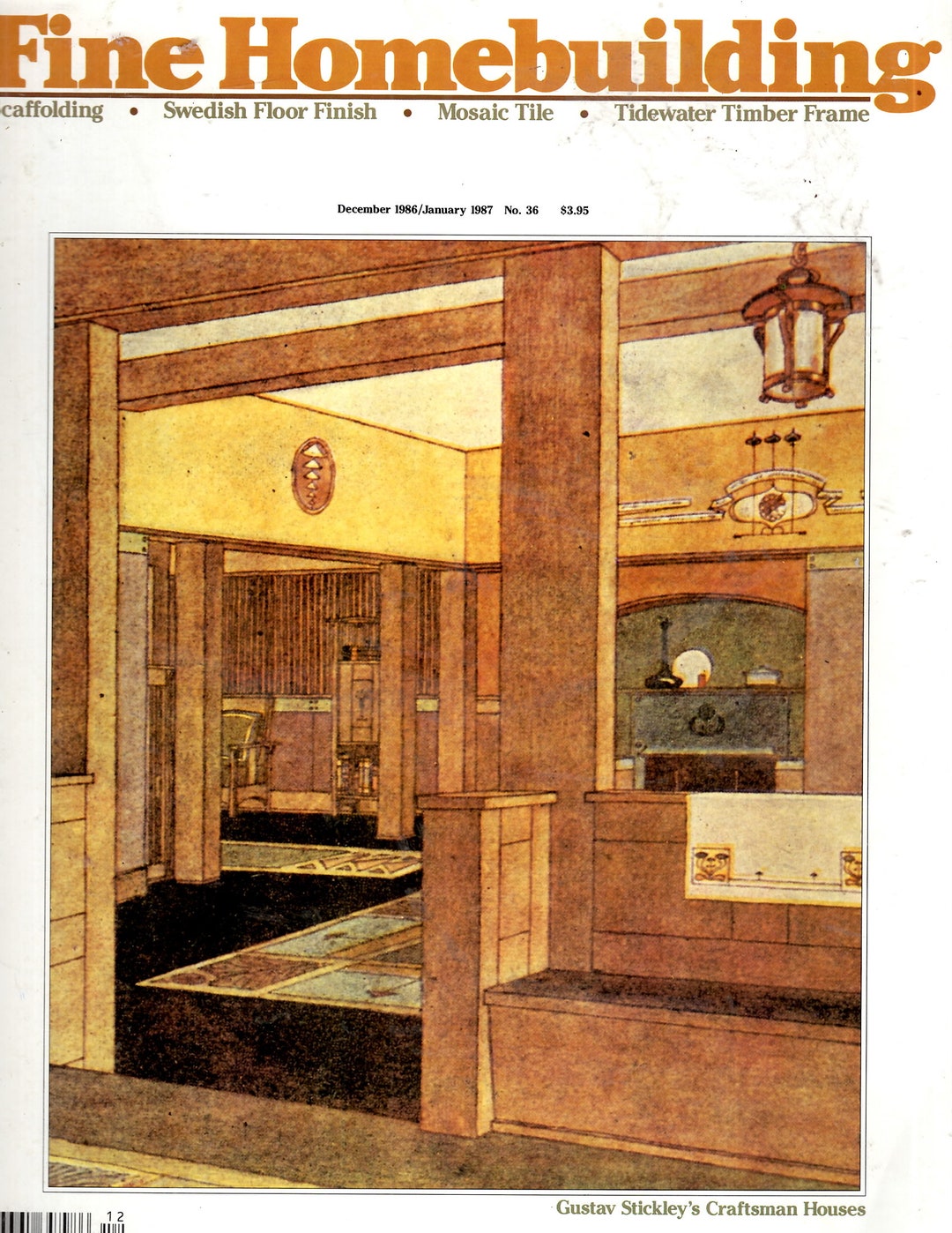 Vintage Dec 86 Jan 87 No 36 Fine Home Building Magazine - Etsy