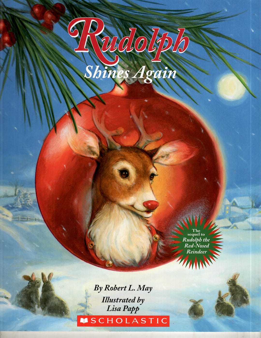 2003, Rudolph Shines Again, Softcover, the Sequel, VG Condition, Robert ...