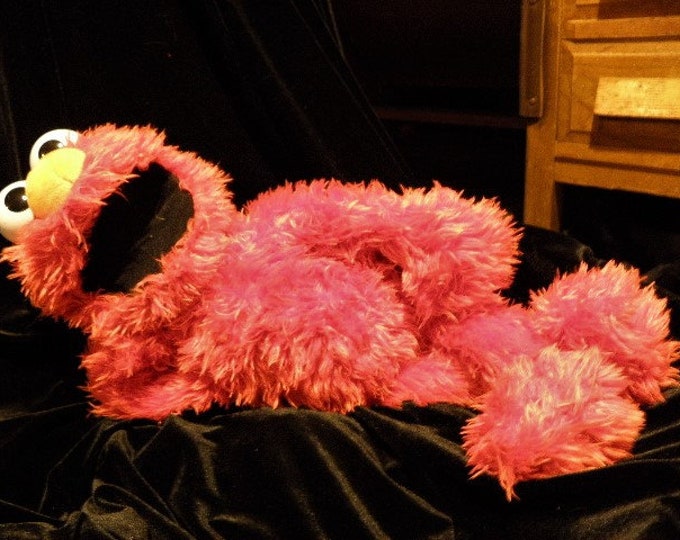 Elmo Muppet Puppet Replica Handmade - Etsy