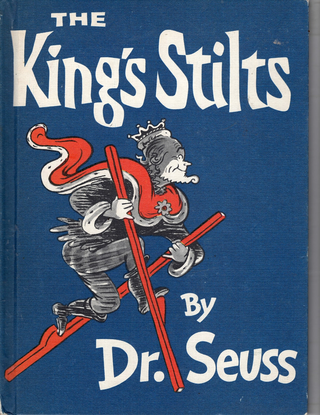 Vintage 1967, Dr Seuss, the King Stilts, Hardcover, Pristine Inside ...