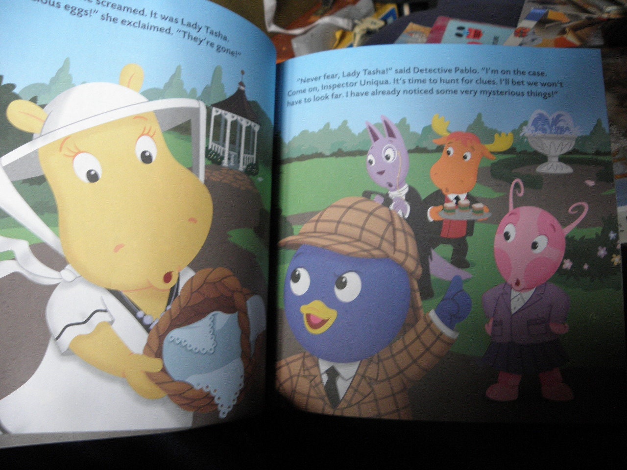 2007 the Backyardigans the Mystery of the Jewelled Eggs by - Etsy