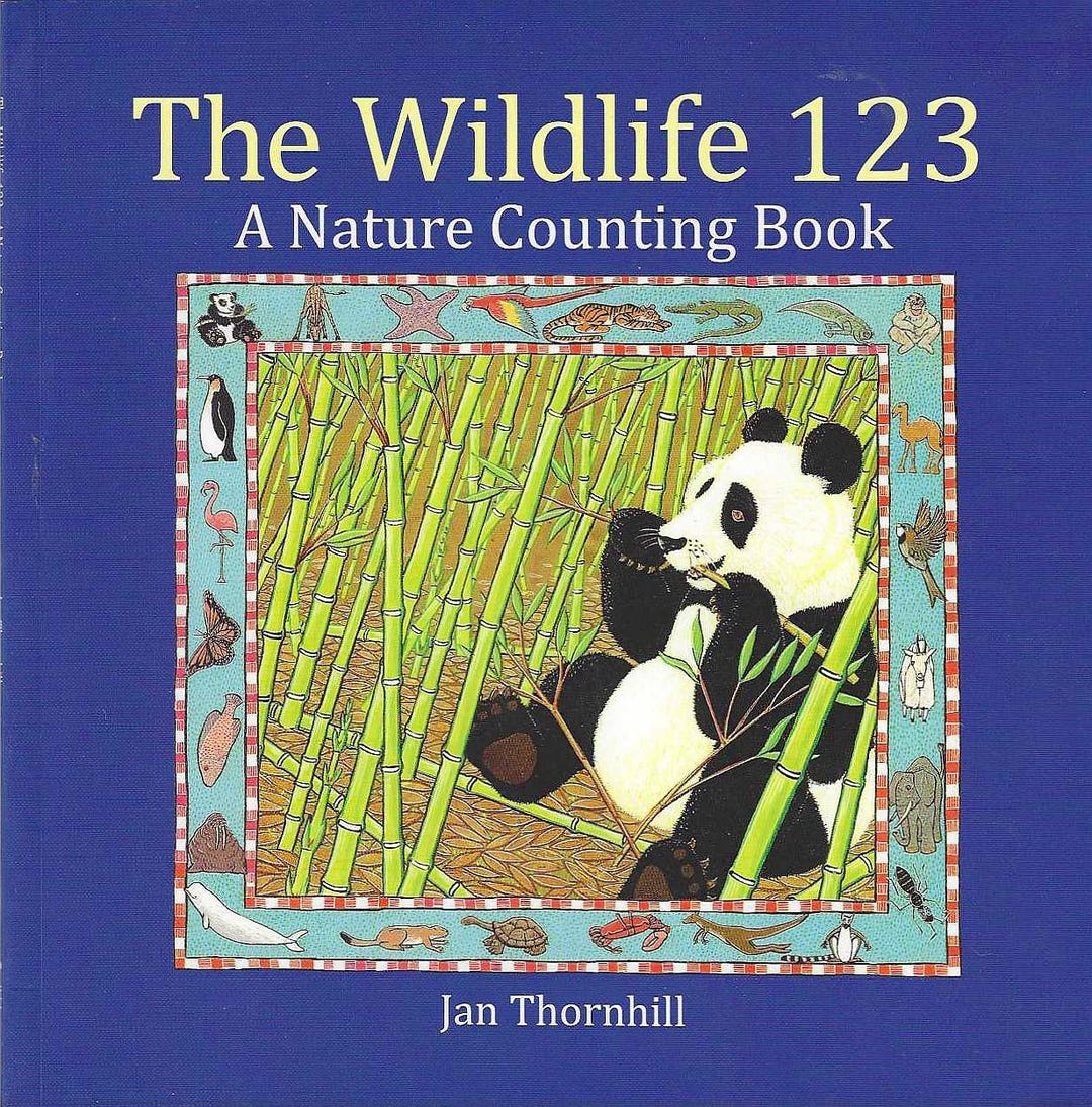 NEW Book, the Wildlife Series, Wildlife 123, Jan Thornhill, Softcover ...