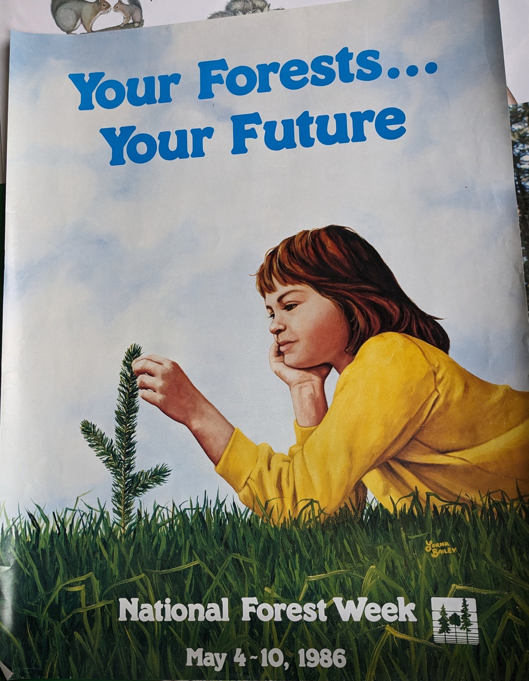 Vintage 1989, Your Future Forests, Youth Groups, Scouts, Guides ...