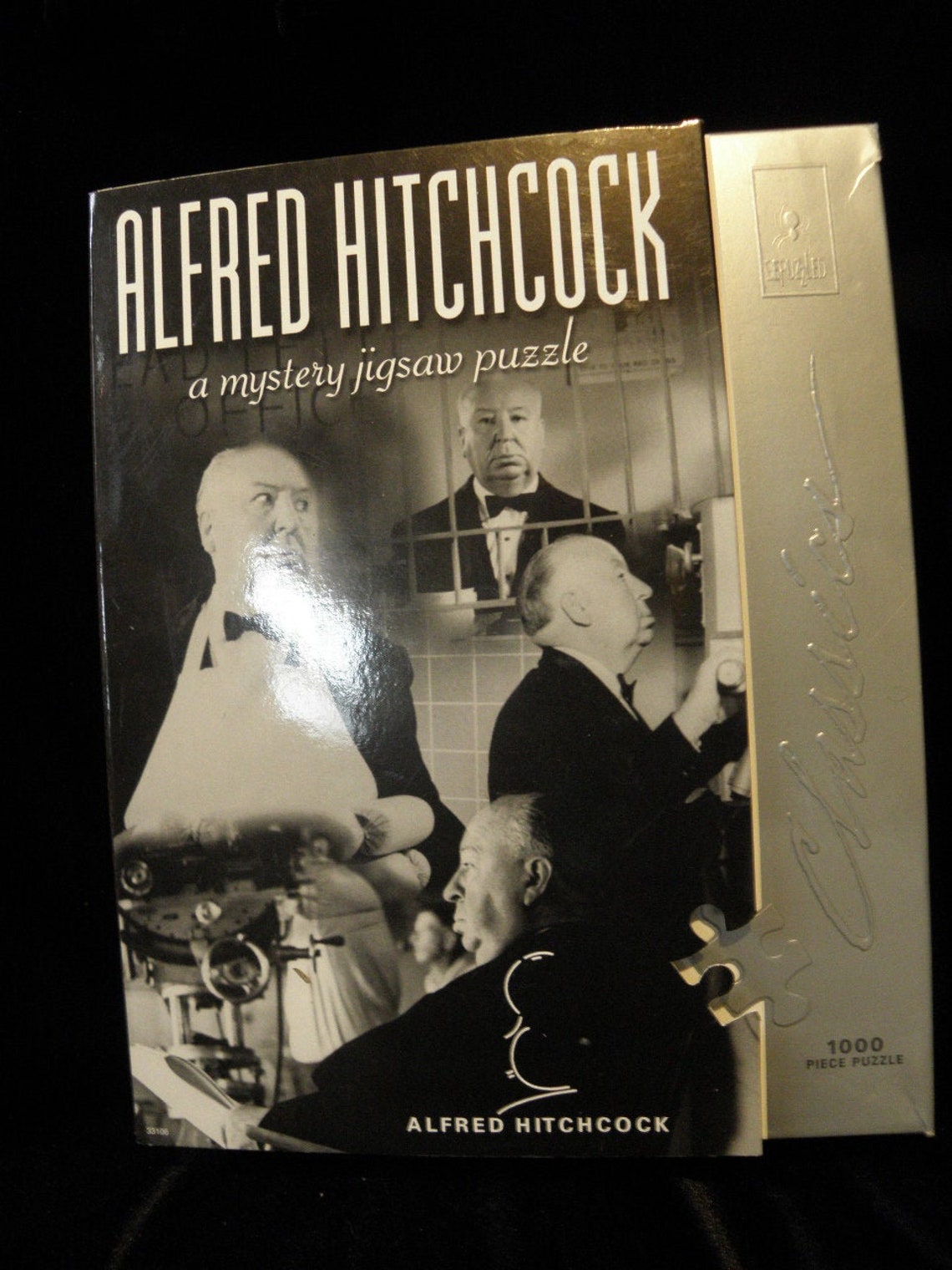 Alfred Hitchcock Classic A Mystery Jigsaw Puzzle | Etsy