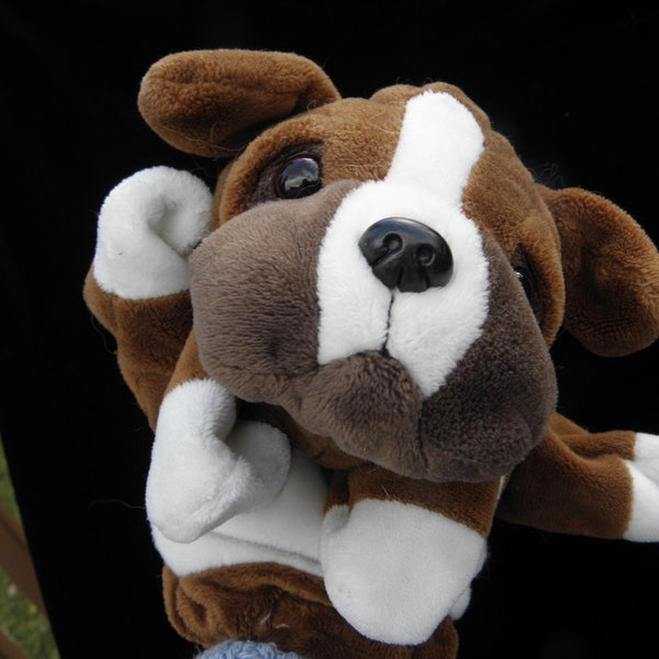 Dog Hand Puppet - Etsy