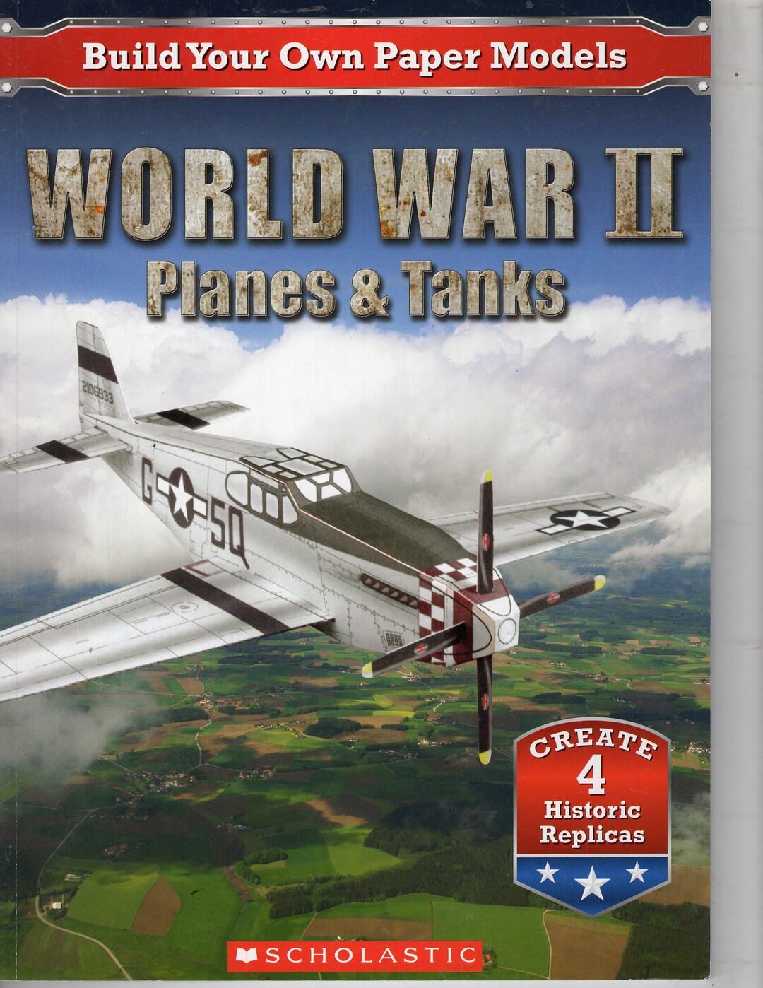 Scholastic 2013 WW2 Planes and Tanks Model Making, NEW Book, History ...