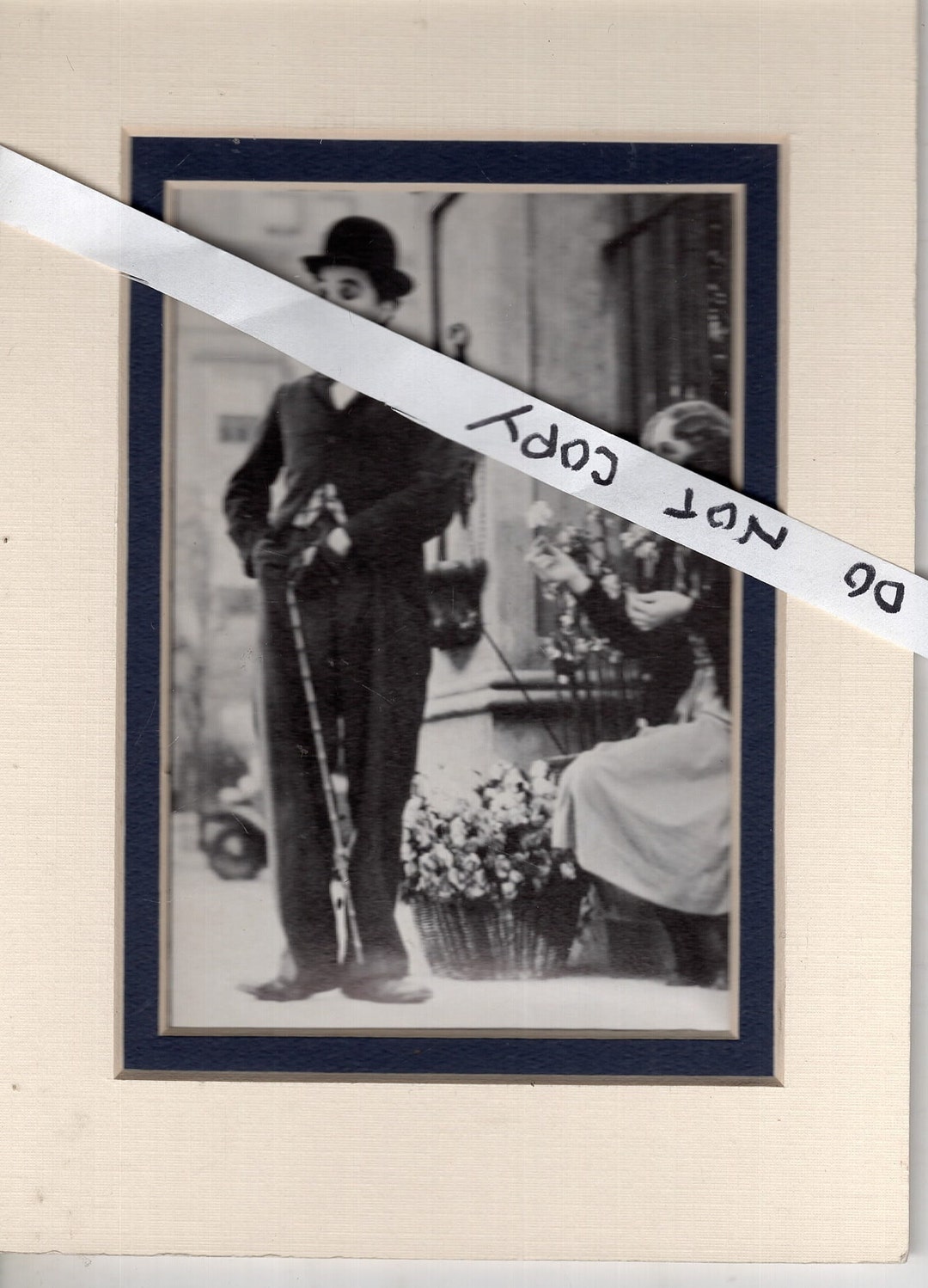 1931 Charlie Chaplin, City Lights, Silent Film, the Tramp, Double ...