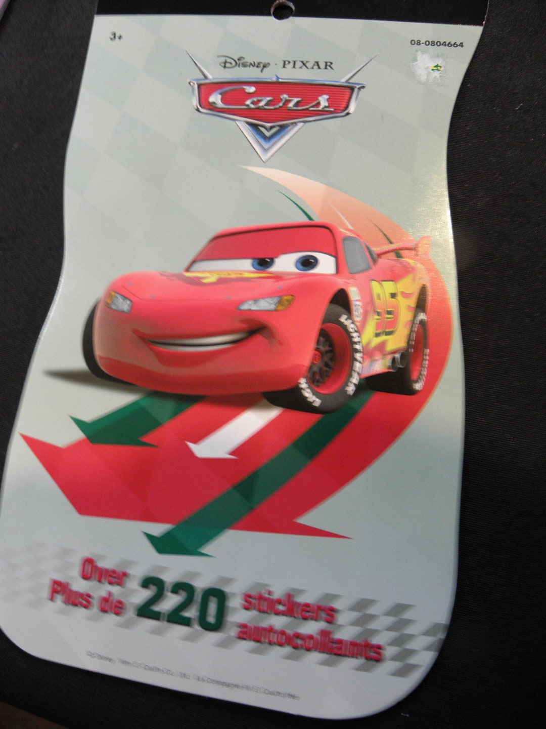 NEW, Disney Pixar Cars, Sticker Book, Over 220 Stickers, Inexpensive ...