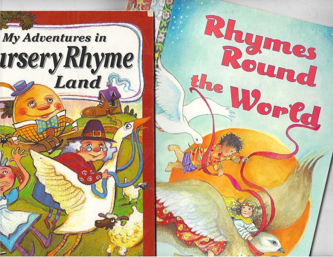 2 Nursery Rhyme Books, Rhymes Round the World, NEW 2009, K Chorao, My ...