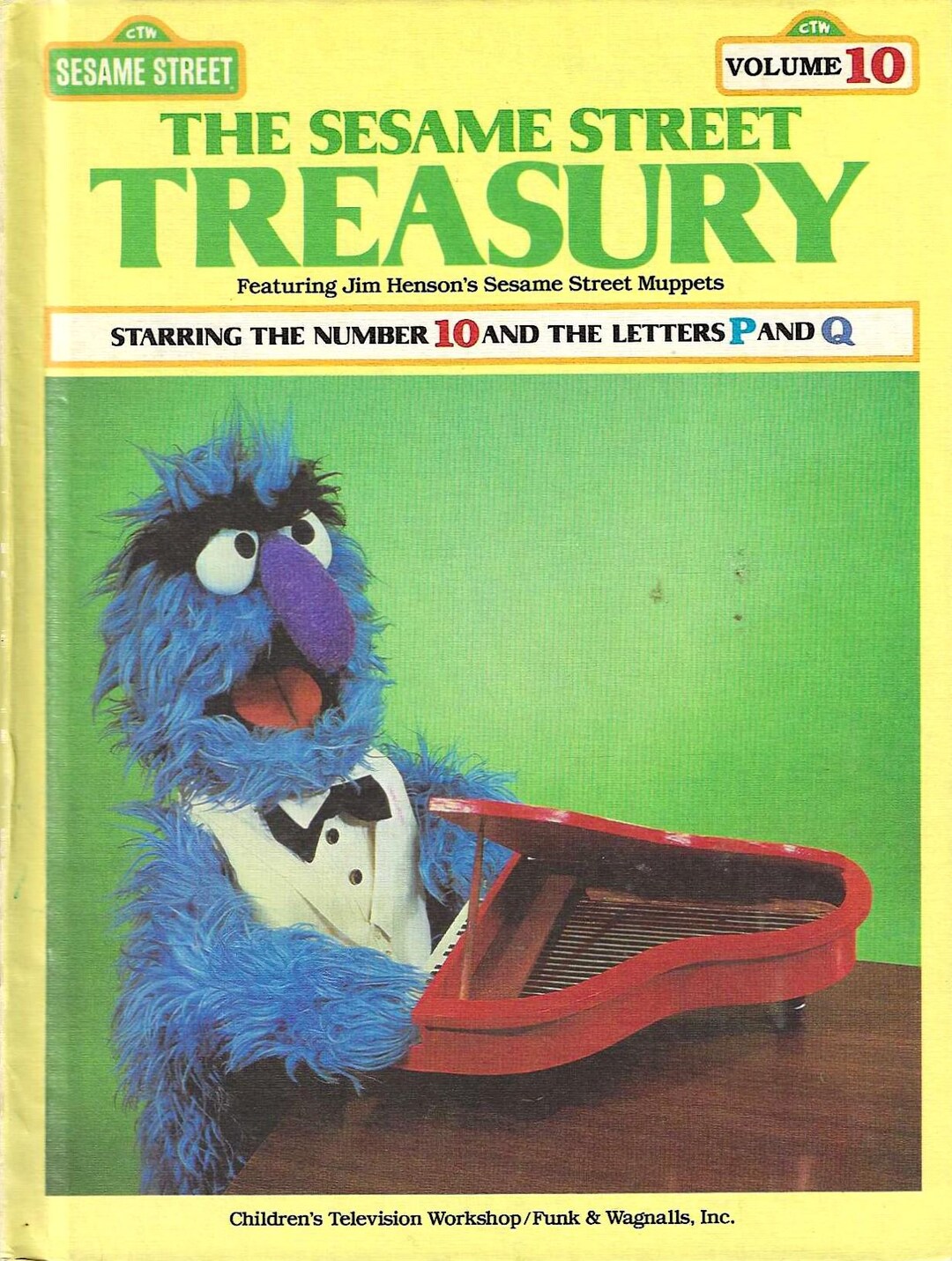 1983, Vol 10, Sesame Street Treasury, Muppets, Jim Henson, Starring ...