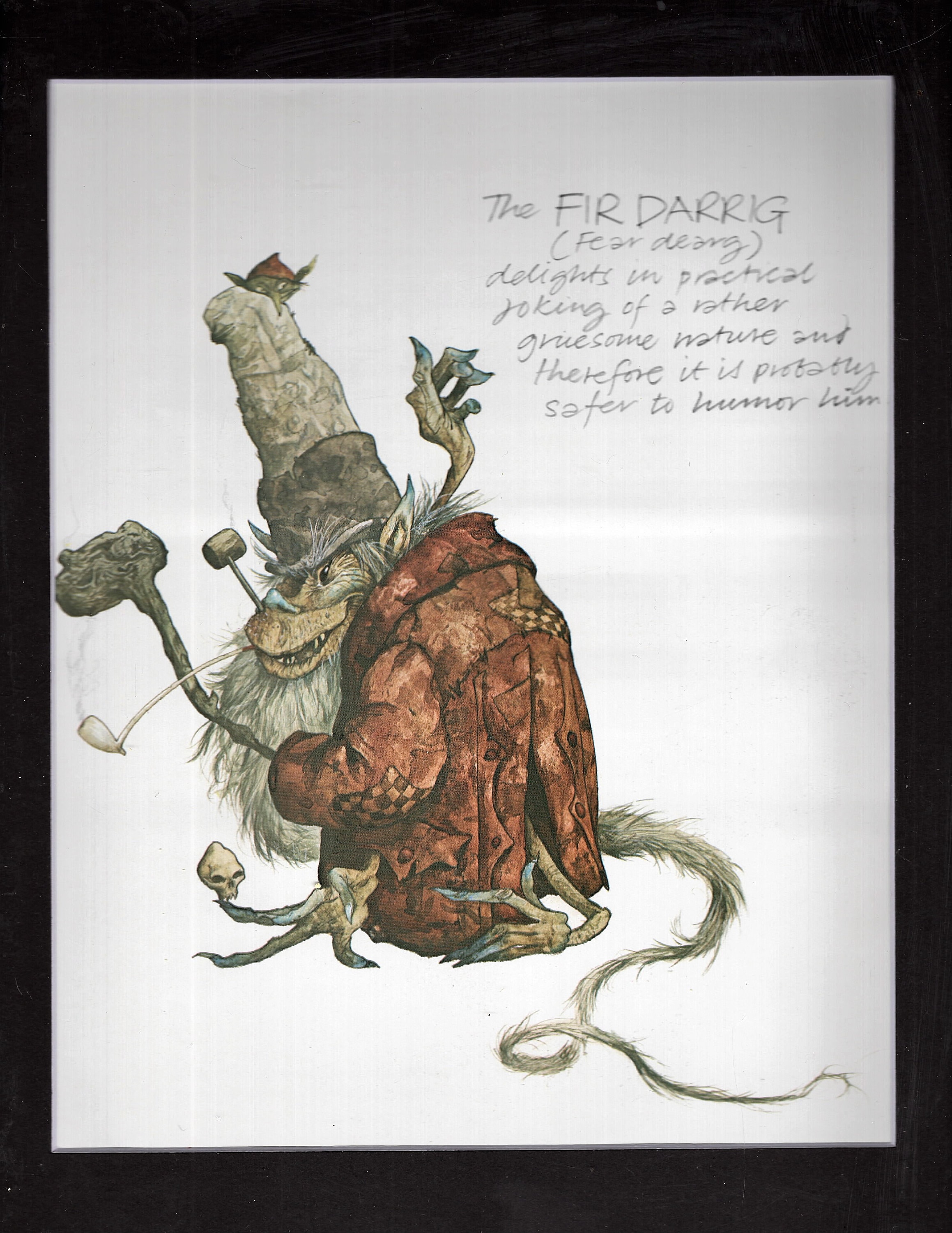 Vintage 1976, From Faeries, B Fround A Lee, the Fir Darrig, a Goblin ...