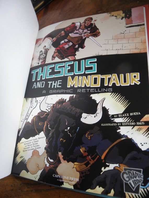 Theseus And The Minotaur Book