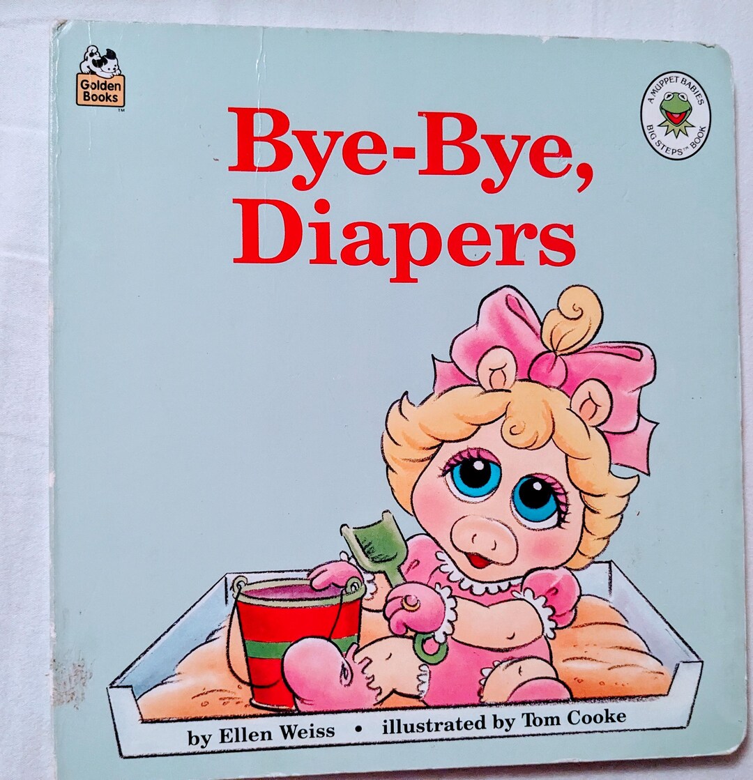 1991, Miss Piggy, Bye Bye Diapers, Like New Condition, Baby Muppets ...