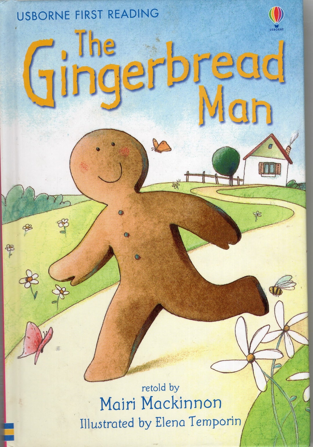 The Gingerbread Man, Usborne First Reading, Retold by Mairi Mackinnon ...