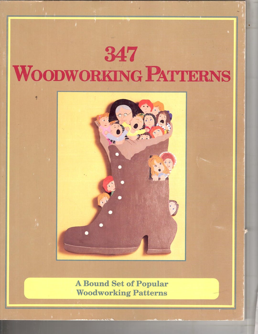 347 Woodworking Patterns, Bound Set of Patterns, 160 Pages, Frank W ...