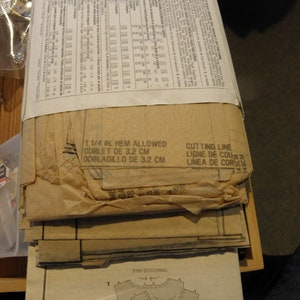 Vintage 1990s Simplicity 7186, Sewing Pattern, Ladies 26W to 32W ...