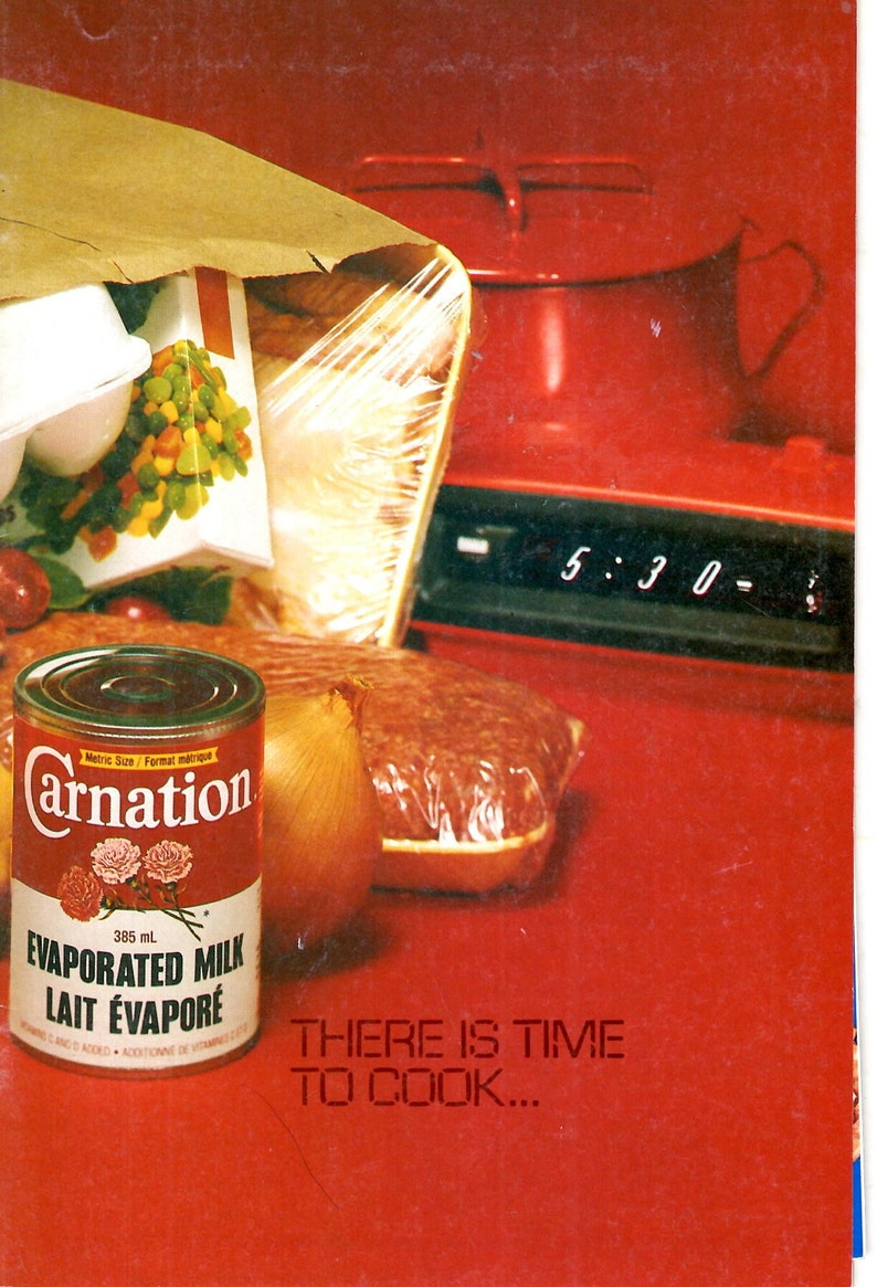 Vintage 1979 Carnation Evaporated Milk Recipe Book FINE - Etsy