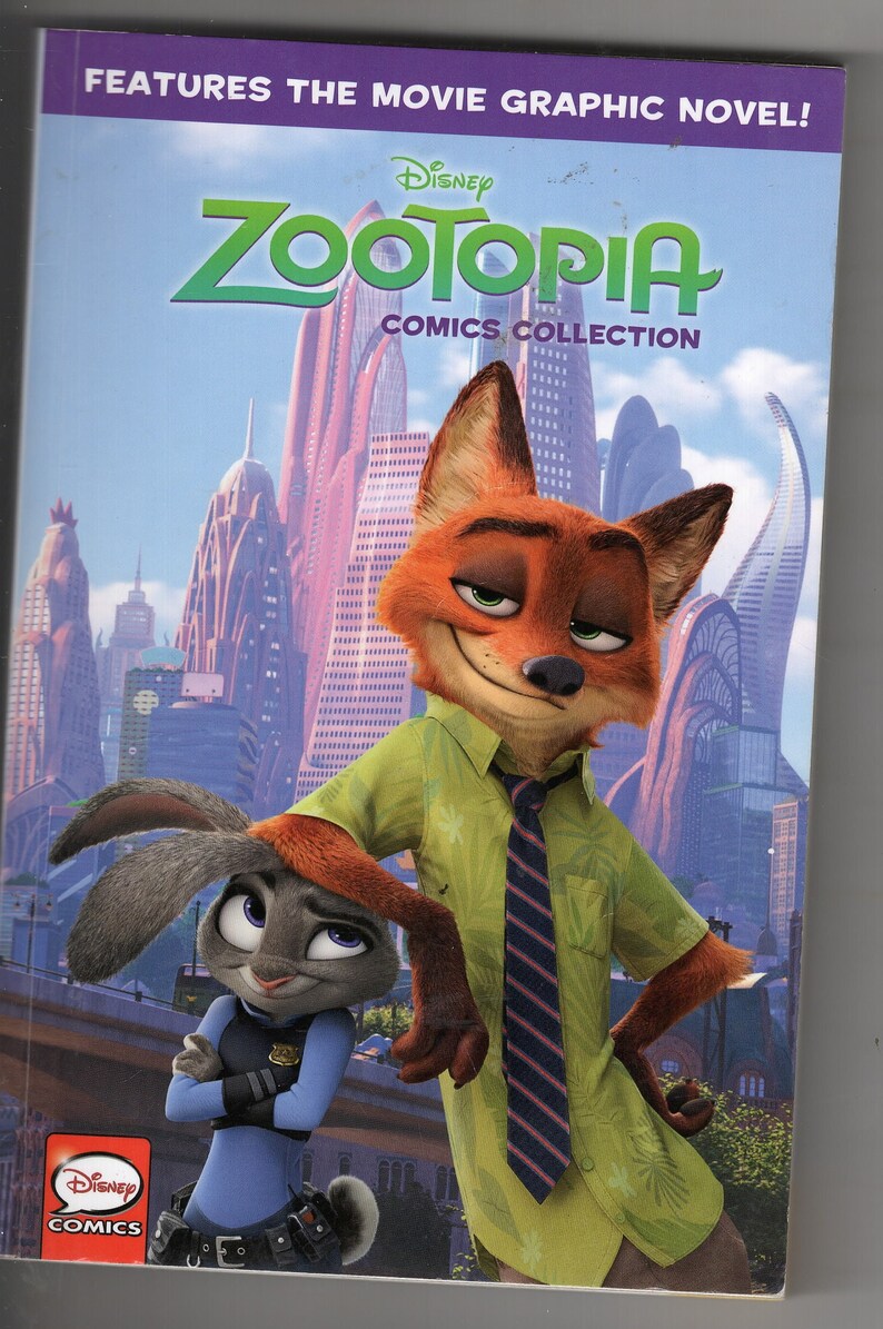 2016 NEW Graphic Novel Disney Zootopia 1st Joe Edition ISBN - Etsy