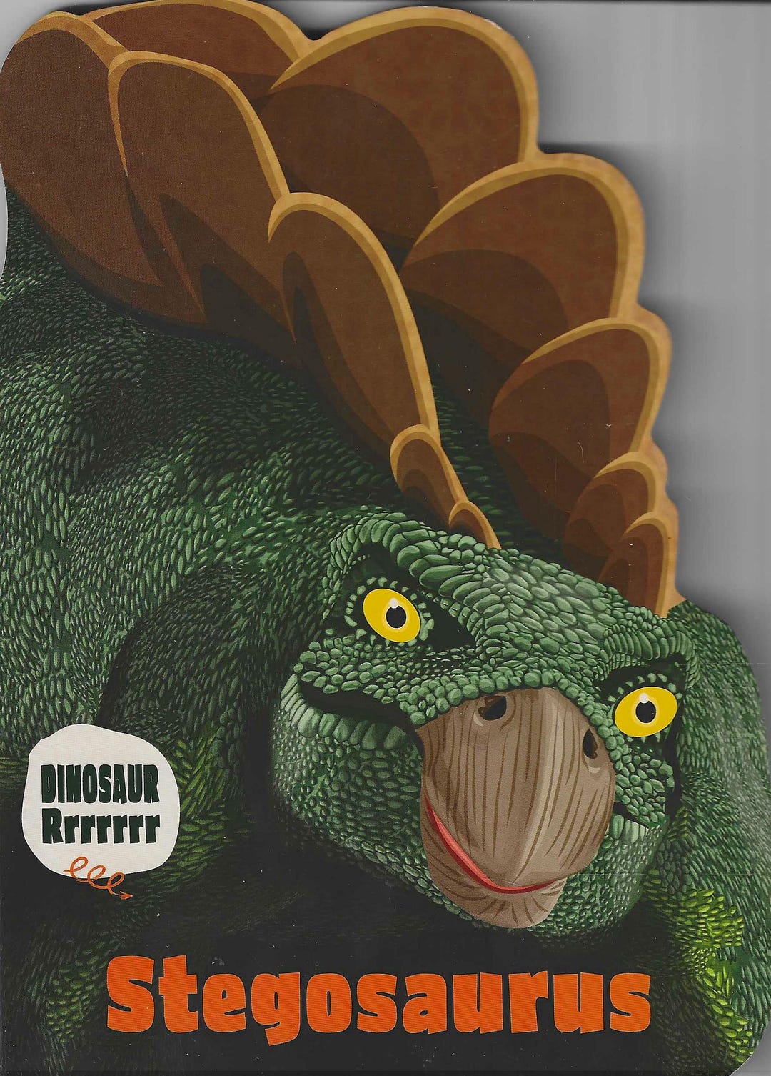 NEW Books, Dinosaur Rrrrrr, Stegosaurus, 2024 Hardcover, Shaped Board ...