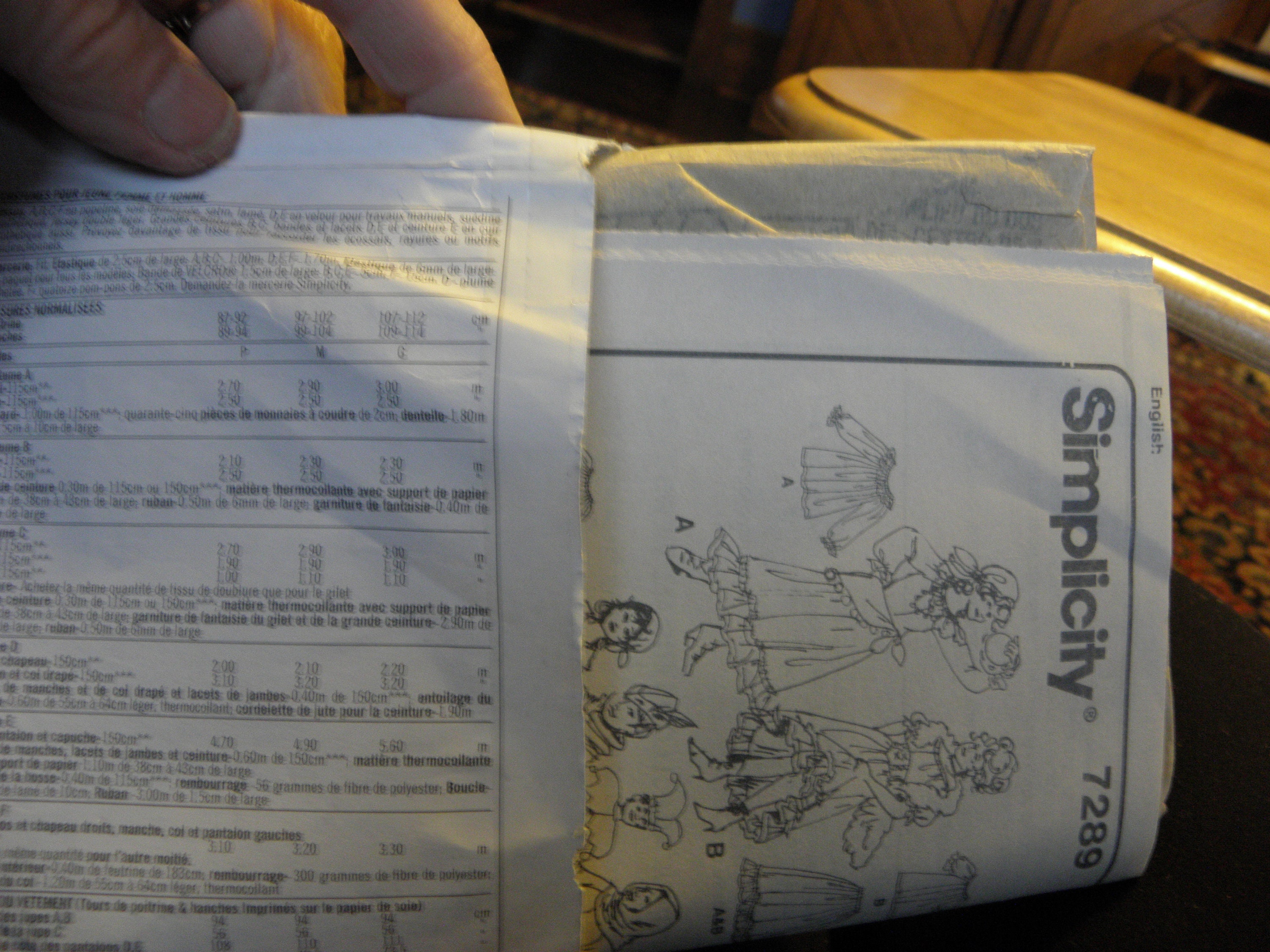 Adult Costume Men Women Sizes S to L Simplicity 7289 Robin - Etsy