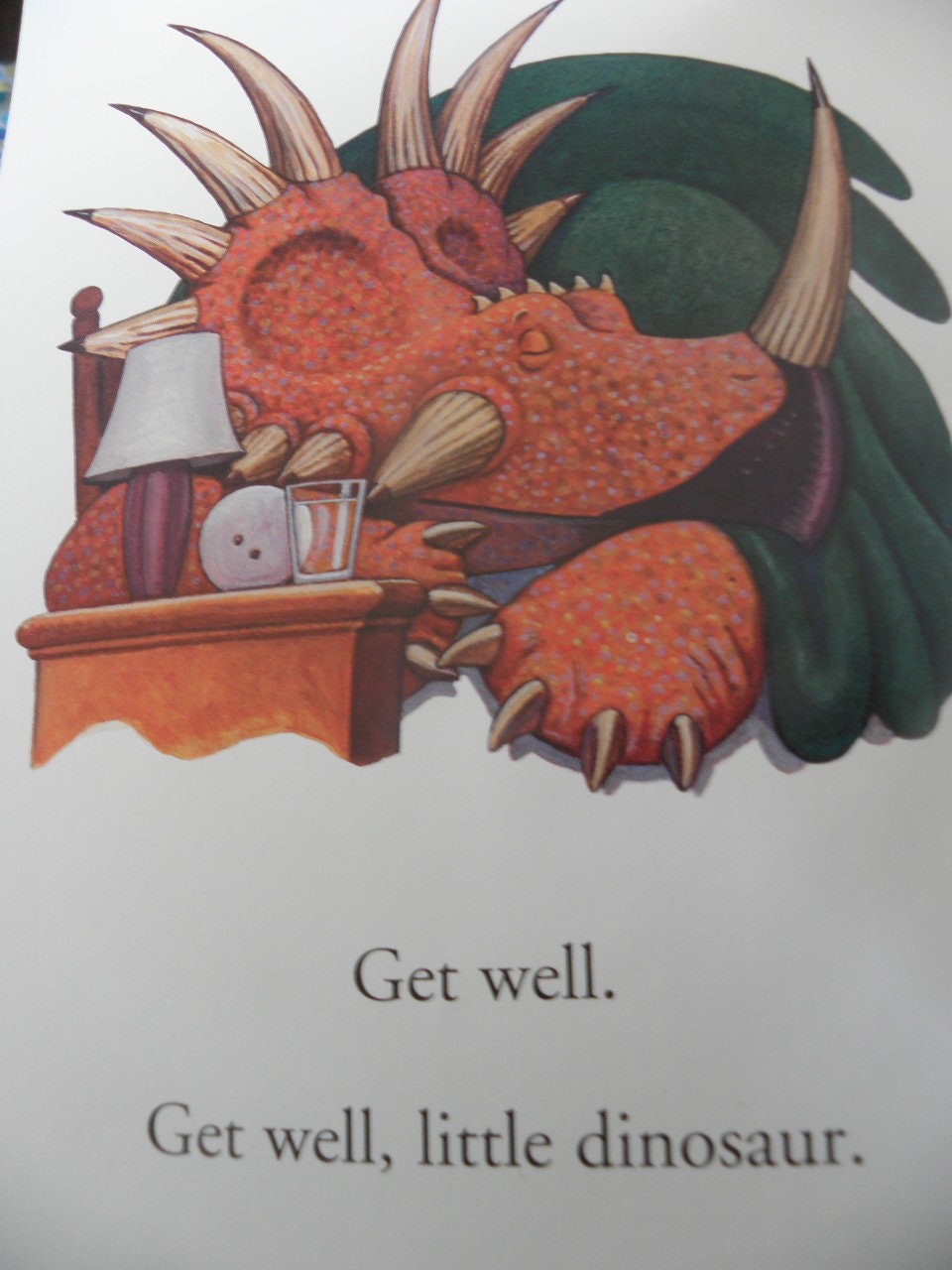 How do Dinosaurs Get Well Soon Jane Yolen & Mark Teague 1st | Etsy