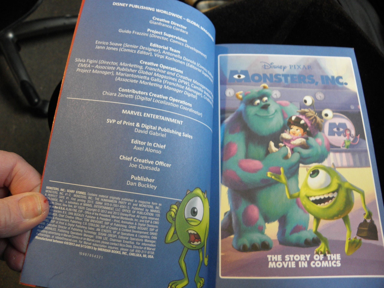 Monsters Inc Scary Stories Disney Pixar Graphic Novel 2013 - Etsy