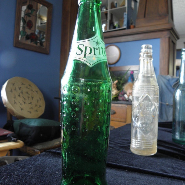 Vintage Sprite Bottle - Etsy