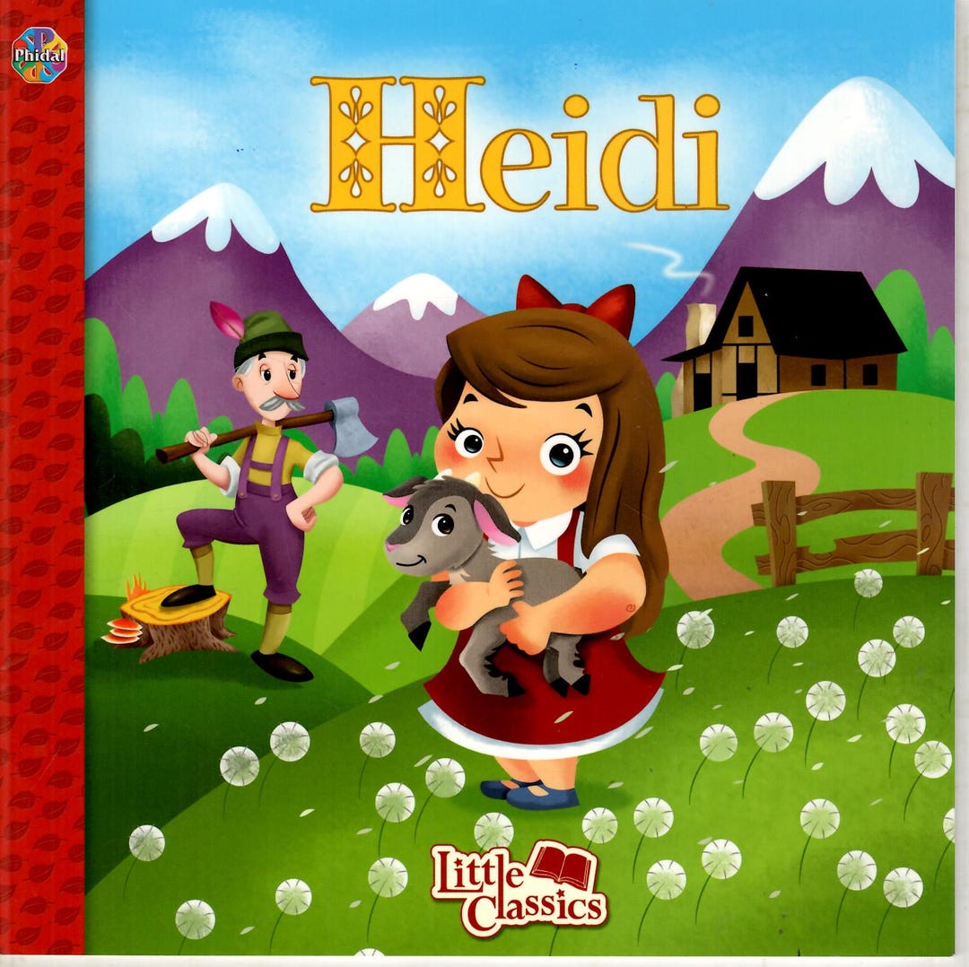 Heidi, NEW Book, Little Classics, Classic Fairy Tales, 2019, - Etsy