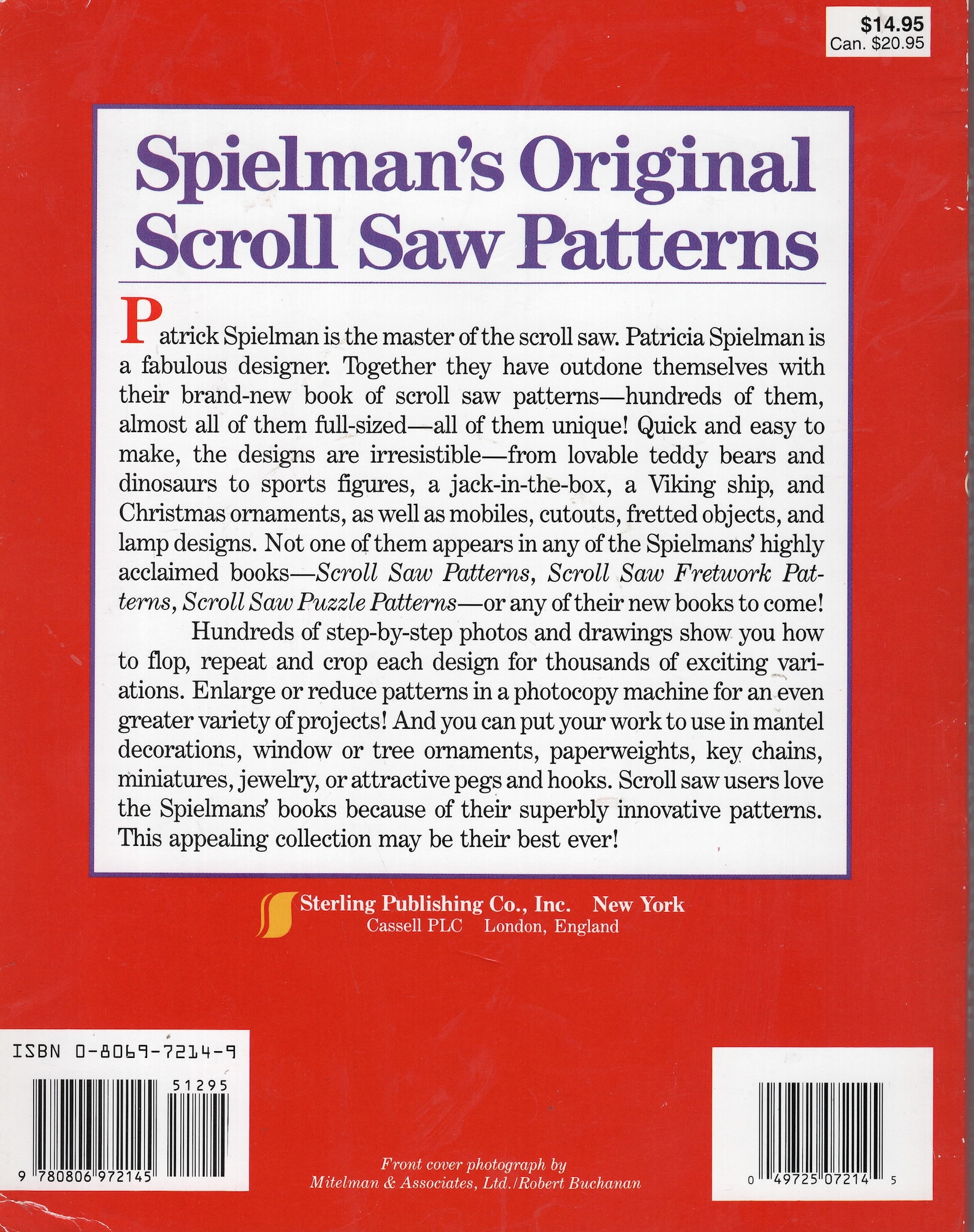 Spielman's Original Scroll Saw Patterns Spielman Patrick | Etsy