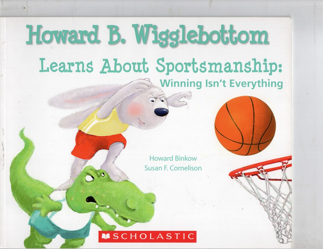 NEW Book Howard B Wigglebottom Learns About Sportsmanship - Etsy UK