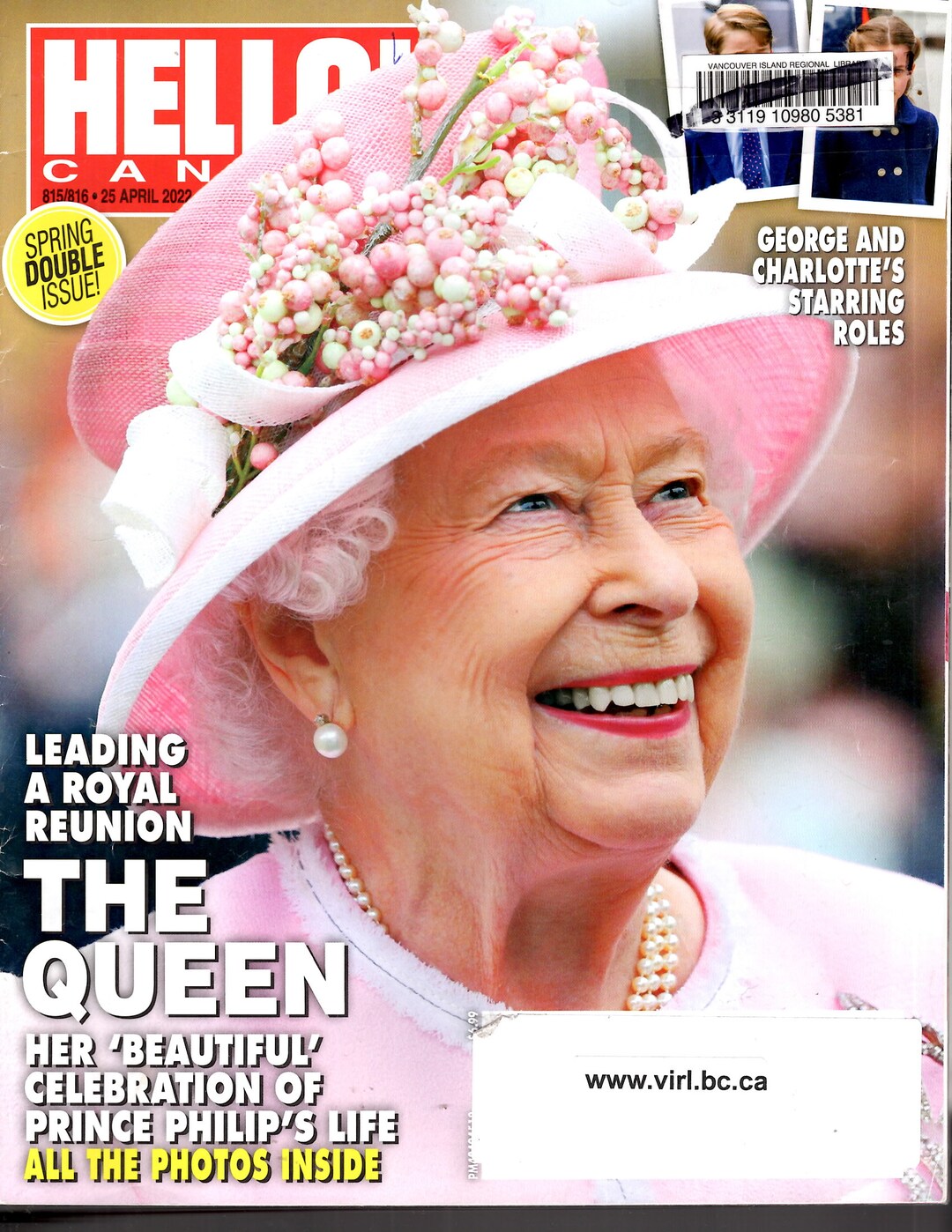 Hello Magazine, April 2022, the Queen, Her Celebration of Prince ...