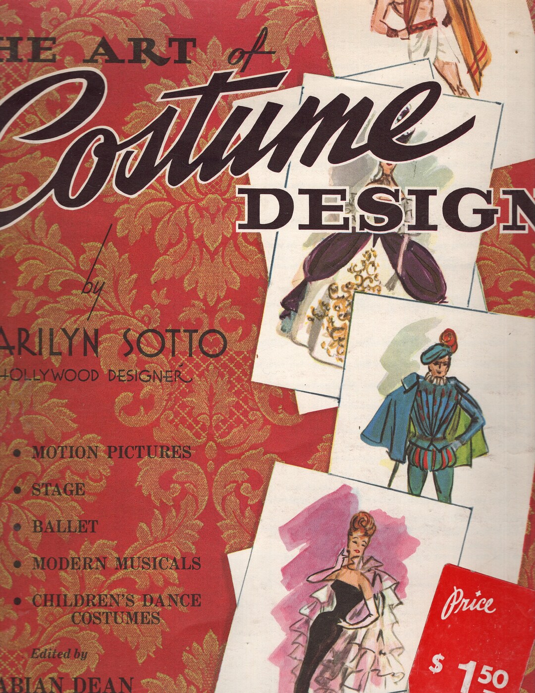 Vintage. Like New, Walter T Foster, the Art of Costume Design, M Sotto ...