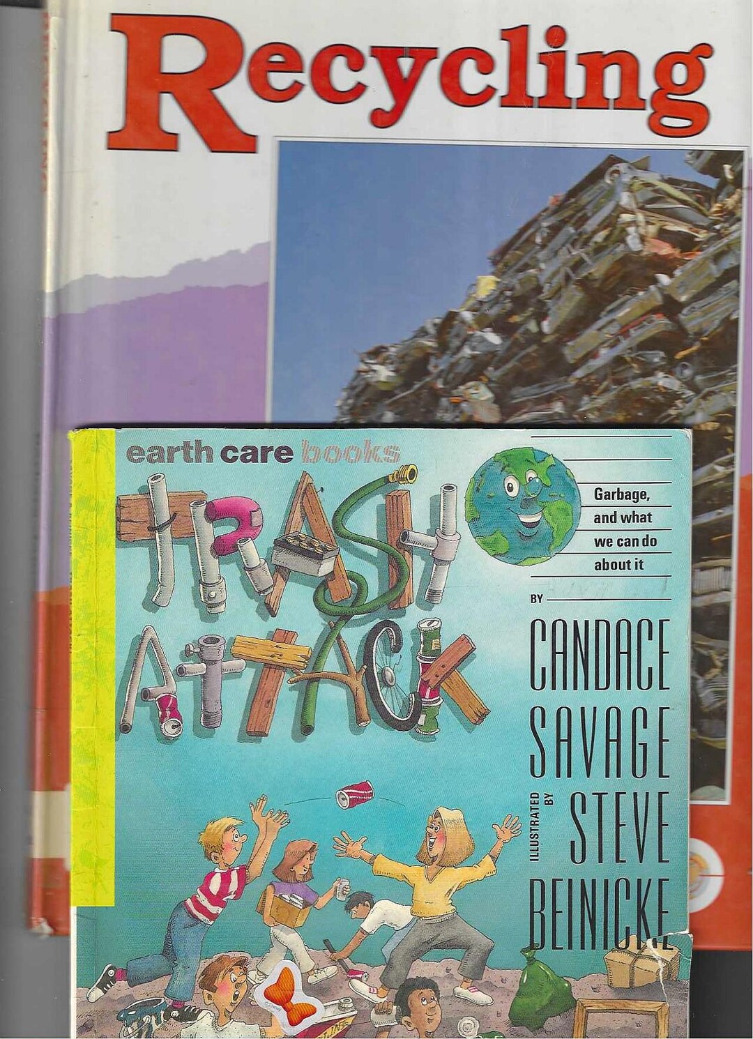 2 Environmental Books, Trash Attack, Garbage & What We Can Do Softcover ...